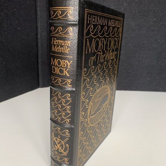 Other | Moby Dick Or The Whale Herman Melville 1977 Leather Bound ...